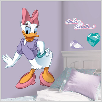 Instant Wall Decor - Daisy Duck Giant Wall Decal